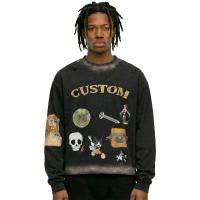 China Vintage Wash Long Sleeve Men T Shirts OEM Mens Casual T Shirts for sale