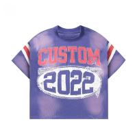 China Custom Logo Men T Shirts Stylish DTG Print Vintage Wash OEM for sale
