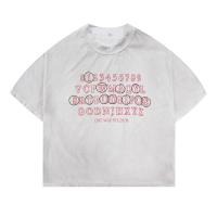 China Custom Vintage Wash Graphic Print T Shirt Oversized Streetwear OEM for sale