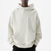 China OEM 100% Cotton Boxy Fit Blank Hoodies Heavyweight Oversized Custom Print Supplier for sale