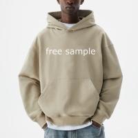 China OEM 100% Cotton Boxy Fit Blank Hoodies Heavyweight Oversized Custom Print Supplier for sale