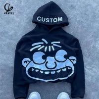 China 100% Cotton Vintage Oversized Hoodie Retro Fleece OEM ODM Unisex for sale