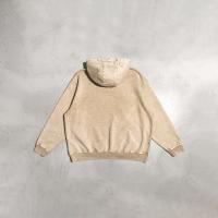 China Heavyweight 420gsm Heavy Blank Hoodie French Terry Zip Up Hoodies for sale