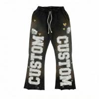 China Custom Acid Wash Zip Up Hoodie Set Streetwear Manufacturer for Men for sale