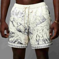 China Custom Digital Print Shorts 260GSM Cotton Streetwear for Men for sale