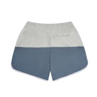 China Custom Heavyweight Two-Tone Athletic Shorts Embroidered Streetwear for sale