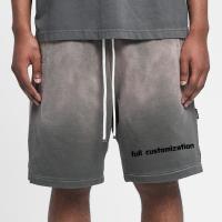 China Custom Heavyweight Vintage Wash Sweatshorts OEM Private Label Streetwear for sale