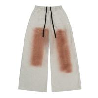 China Custom Oversized Distressed Wide Leg Sweatpants Streetwear Clothing Supplier for sale