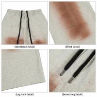 China Custom Oversized Distressed Wide Leg Sweatpants Streetwear Clothing Supplier for sale