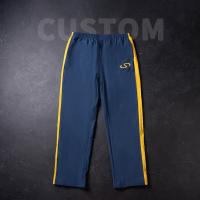 China Custom Logo Side Stripe Track Pants 260GSM Cotton Streetwear for sale