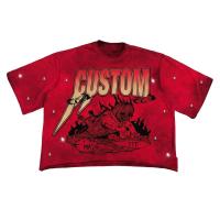 China CustomVintage Acid Wash Streetwear Short Set Manufacturer for Men for sale