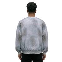 China Custom Heavyweight 100%Cotton Acid Wash Overisize Sweatshirt for Streetwear Brands for sale