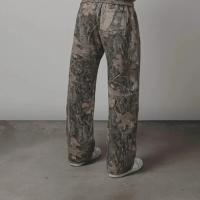 China Custom All Over Print Woodland Camouflage Sweatpants for sale