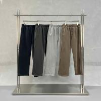 China Custom Heavyweight 100%cotton 420gsm French Terry Casual Wide Leg Pants for sale