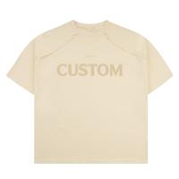 China Custom 100%cotton Oversized Distressed Streetwear T-Shirt for Men for sale