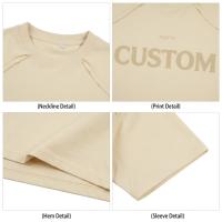 China Custom 100%cotton Oversized Distressed Streetwear T-Shirt for Men for sale