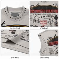 China Custom Vintage Studded Sleeveless T-Shirt Manufacturer for Streetwear Brands for sale