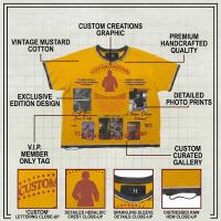 China Custom Vintage Streetwear Distressed Graphic T-Shirt for Men for sale