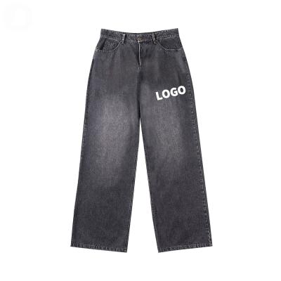China Custom Vintage Wash Baggy Pants with Oversized Fit and Customizable Fabric for Streetwear Brands for sale