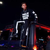 China Custom Graphic Print Hoodie and Cut-and-Sew Panel Sweatpants Set with Oversized Fit for sale