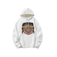 China Custom Oversized Over-Zipper Graphic Full Zip Hoodie with 350-400 GSM Fabric for Streetwear for sale