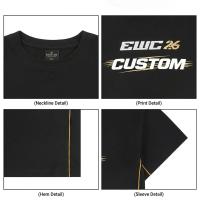 China Custom Logo Heavyweight Cotton Boxy Fit Oversized Graphic T-Shirt for Streetwear for sale