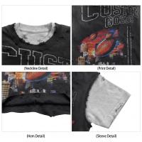 China Custom Streetwear Distressed Vintage Graphic T-Shirt Manufacturer for Men for sale