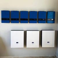 China 5KW 10kw LifePO4 Rechargeable  Lithium Ion Battery Pack 48V 200Ah Power Wall for sale