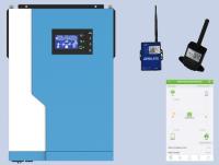 China 3.5KW 5.5KW 220VAC Off Grid Hybrid Solar Inverter 100A MPPT Solar Charge Controller Can Work Without Battery WIFI Monitor for sale