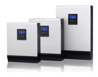China PS Series 3kva 24v 5kva 48v Pure Sine Wave Hybrid Solar Power Inverter With PWM Controller for sale