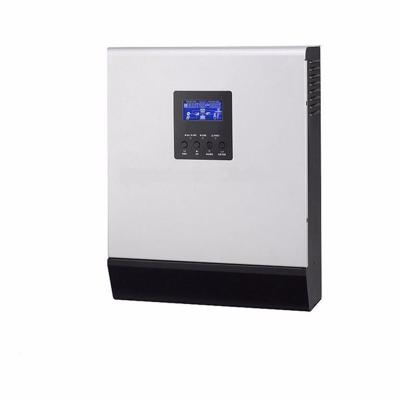 China 3kVA 3kW 3000W 24Vdc 230Vac With 50A PWM Controller Hybrid Solar Inverter Wall Mountable for sale