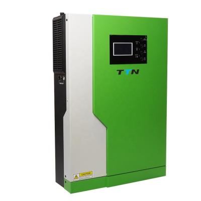 China 220VAC Off Grid 3.5KW 5.5KW Hybrid MPPT 100A Solar Charge Controller without Battery WIFI Monitor Solar Inverter for sale