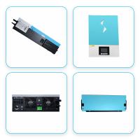 China 2023 New 120A MPPT Charger Controller Pure Sine Wave on/Off Grid 6200W Hybrid Solar Inverter w/RGB Light for sale
