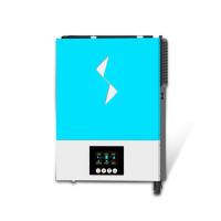 China 2023 New 120A MPPT Charger Controller Pure Sine Wave on/Off Grid 6200W Hybrid Solar Inverter w/RGB Light for sale