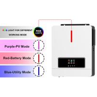 China 3.6KW/6.2KW Off Grid Solar Inverter Dual Output AC Output Voltage 120VA for sale