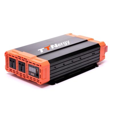 China TTN High Quality  DC To AC Inverter 12V  to 220v modified sine wave 2000w  with universal socket for sale