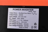 China TTN High Quality  DC To AC Inverter 12V  to 220v modified sine wave 2000w  with universal socket for sale