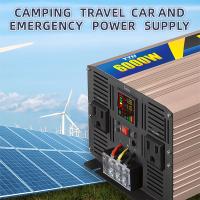 China TTN pure sine Inverter 48v 6000w 8000w  high frequency inverter large capacity big inverter for sale