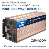 China 12v 24v 220v UPS 10000 Watt Modified Power Inverter With Battery Charger for sale