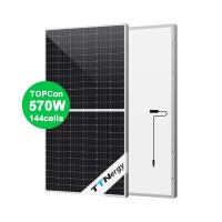 China TTNergy Placas Solares 1000W 400w 450w 550w 560w 570w 575w N Type 182mm 144cells Topcon Solar Panels Pannelli Solar for sale