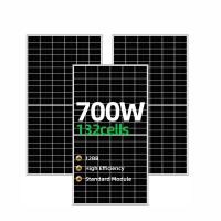 China Solar Panel 700W 144 Cell Half Cut 650W 660W 670W 680W 700W 800 WATT Photovoltaic Panel PV Module for sale