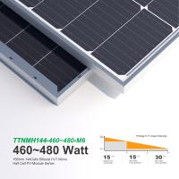 China Rotterdam Warehouse 166mm Half Cut Cell 144 Cells Solar 500 Watt Solar Panel For Resisdential Home Use 400 Watt Solar Panel for sale