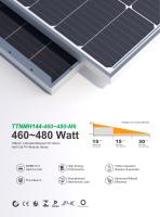China TTNergy Solar Panel Hjt 540w 550w 600w Rec Sunpower Solar Panel 500w Bulk Cigs N Type Solar Cells Solar Panels 450w for sale