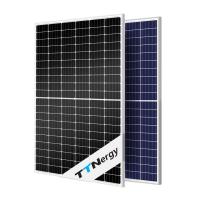 China TTNergy Hot Sell Black 450W 550W 600W 650W 700W 800W Half Cell PV Module Mono Solar Panel 10BB 12BB for sale