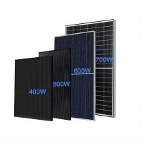 China HJT Black Mono Solar Pv Panel 450W 550w 680w 1000W Long Warranty for sale