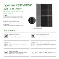 China Jinko PERC Solar Panel 550w 530W 540Wp 545watts 550watt Half Cut For House for sale