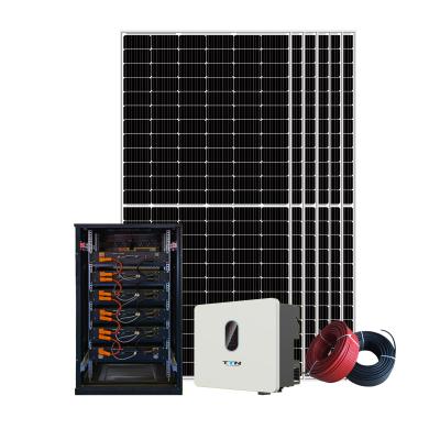 China 1 Years Warranty Normal Portable Mini CE TTN Polycrystalline solar panel 5KW watt Off-grid home power solar energy system for sale