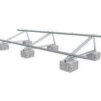 China Customized  Solar Panel Mounting Structure Roof Mount Solar Racks for sale