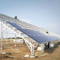 China Customized  Solar Panel Mounting Structure Roof Mount Solar Racks for sale