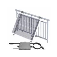 China 400w 600w Balcony Plug And Play Solar Panel Kits Mini Balkonkraftwerk On Grid for sale